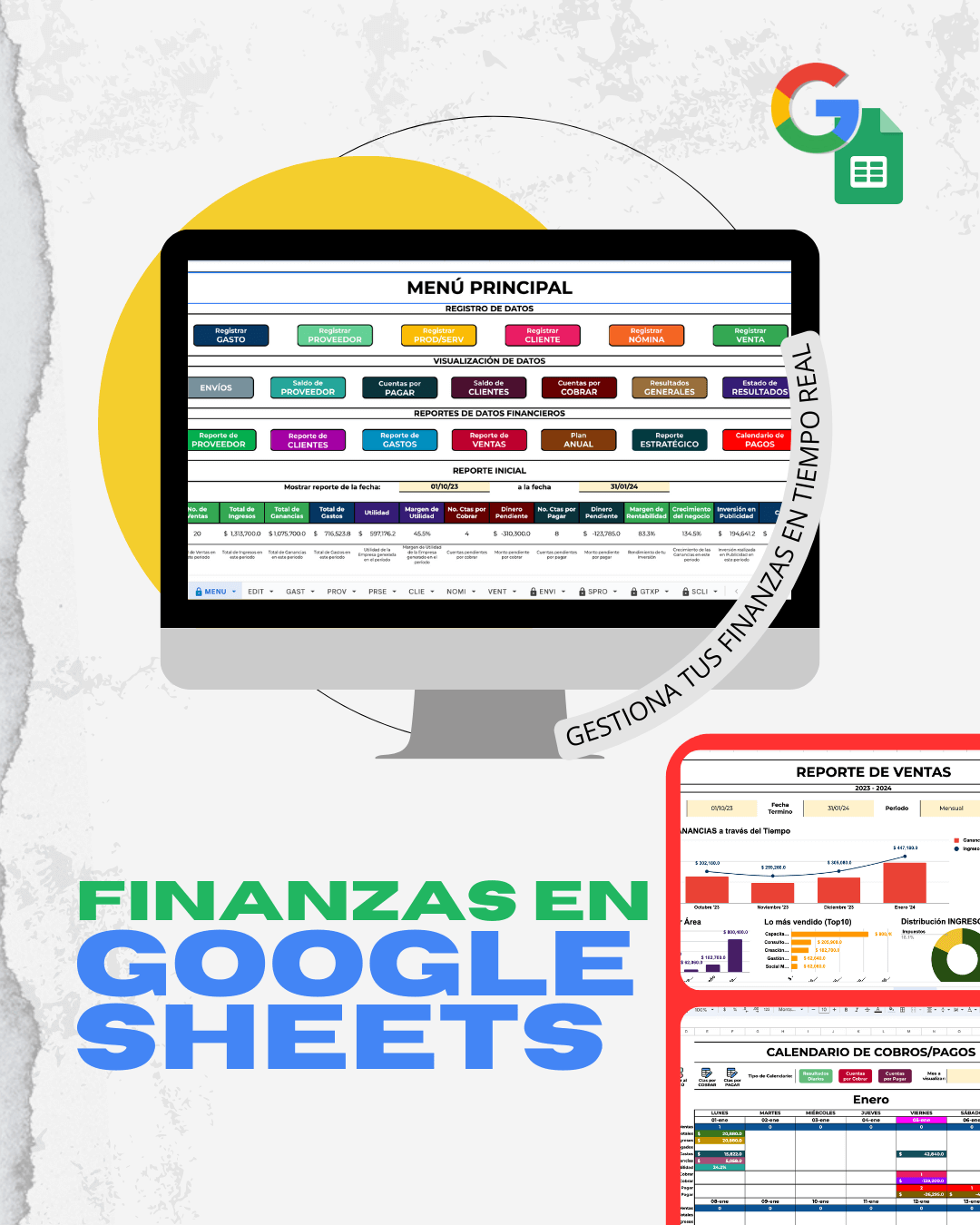 HFinanzas en Google Sheets! – DISRUPTIVXS!